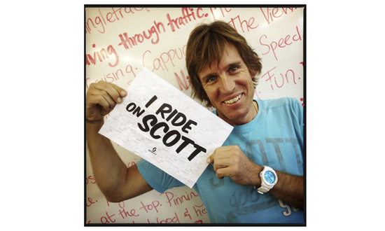 100,000 Fans Celebration - Win a Personalized SCOTT Sticker | Scott
