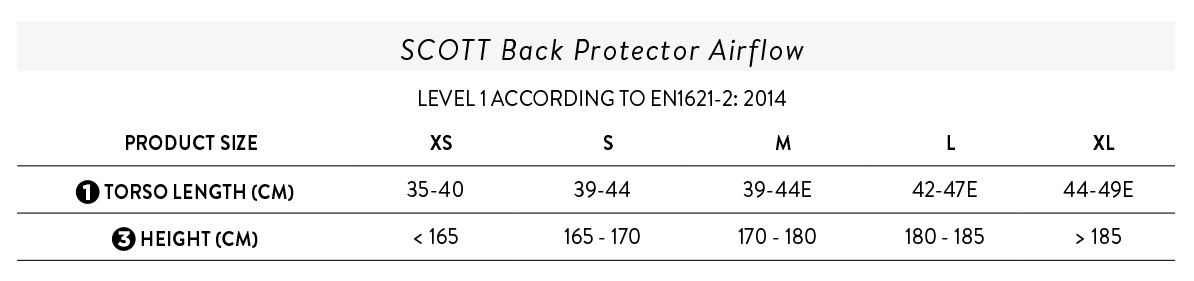 SCOTT Back Protector Airflow