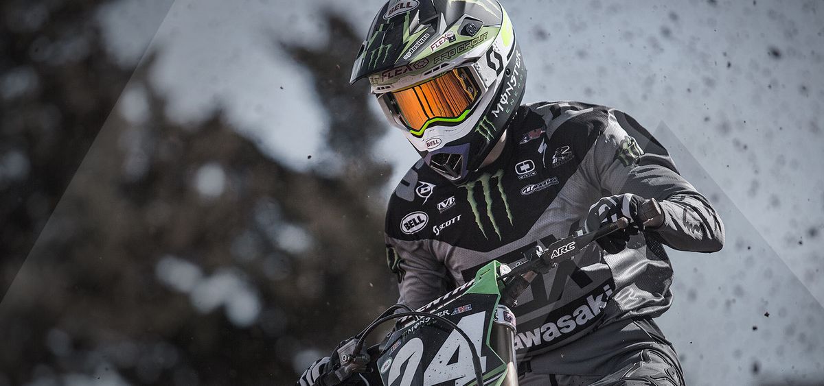 Austin Forkner riding the new Prospect goggles | Scott