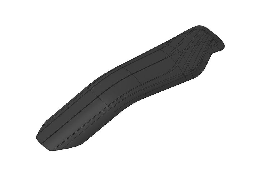 SCOTT GAMBLER Carbon 2020 Downtube protector