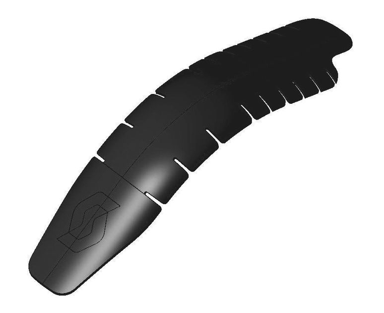 SCOTT GAMBLER Alloy 2020 Downtube Protector