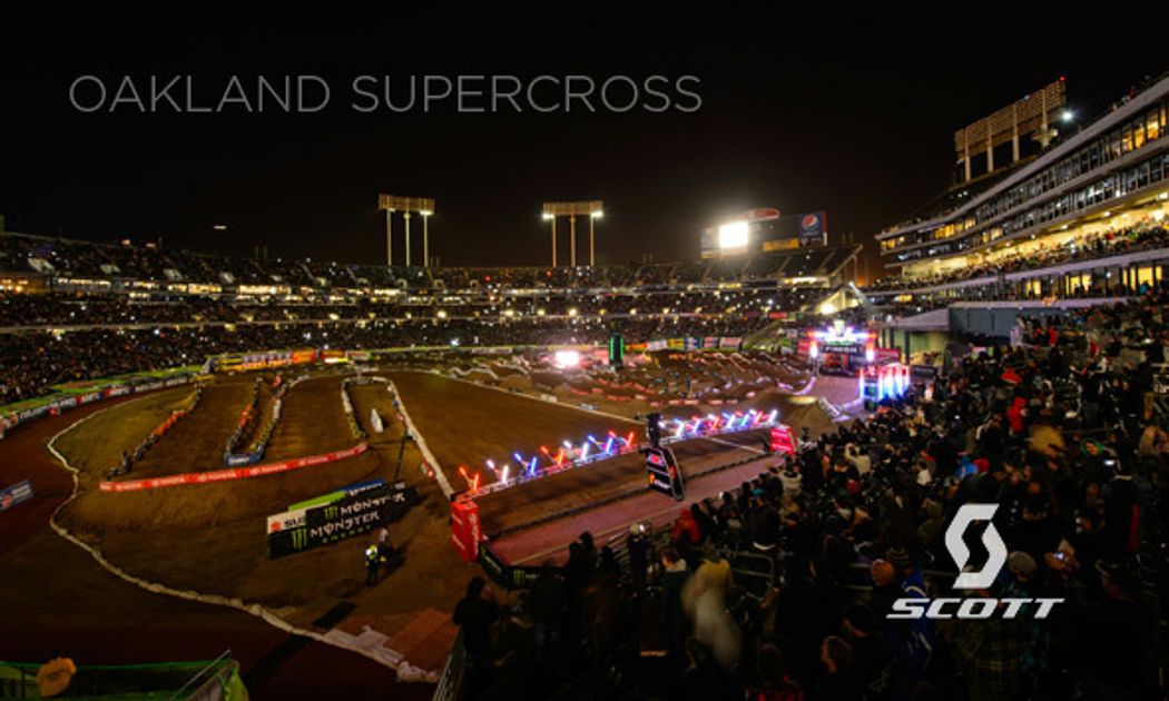SCOTT Moto Athletes at the Oakland Supercross | Scott