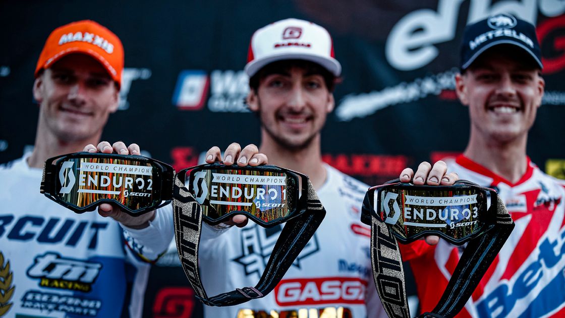 SCOTT Athletes sweep podiums at the 2022 Enduro World Championship | Scott
