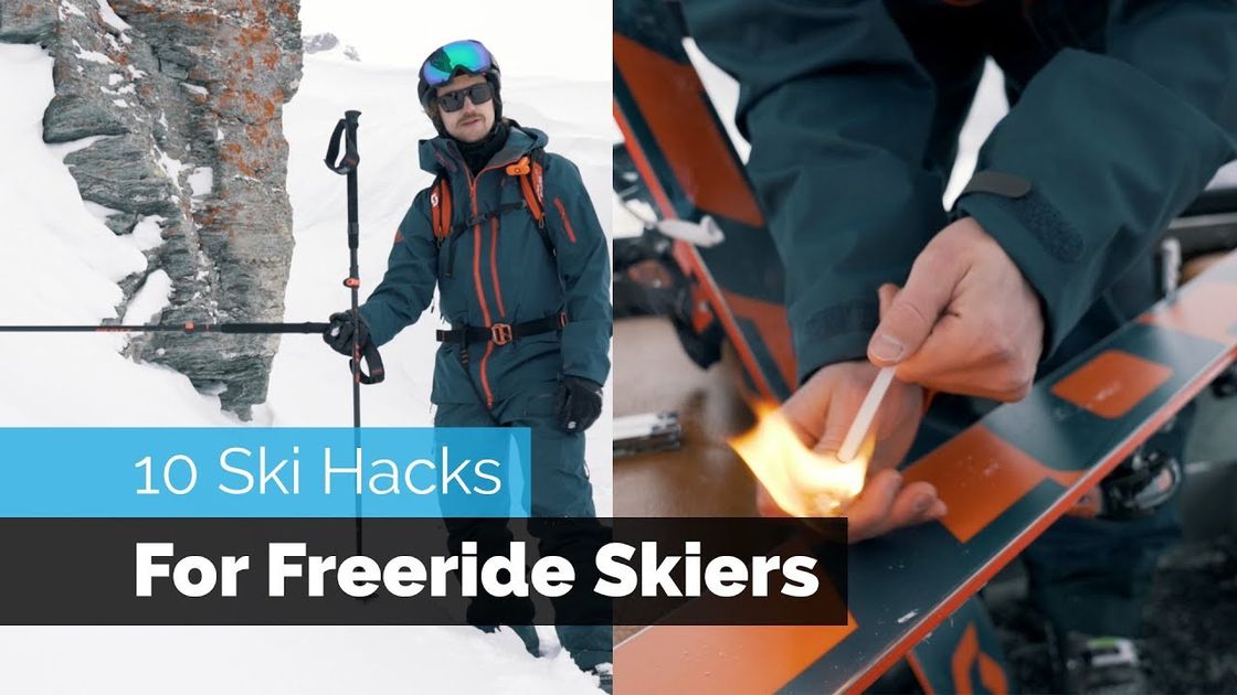 10 SKI HACKS FOR FREERIDE SKIERS | Scott