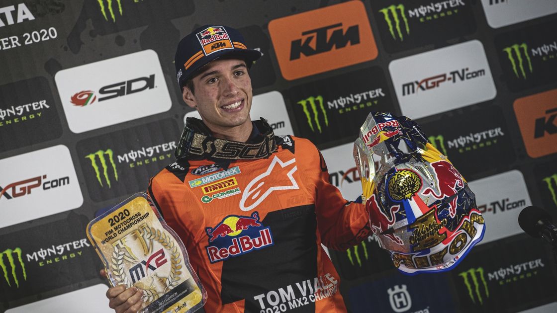 Tom Vialle Wins 2020 MX2 World Championship | Scott