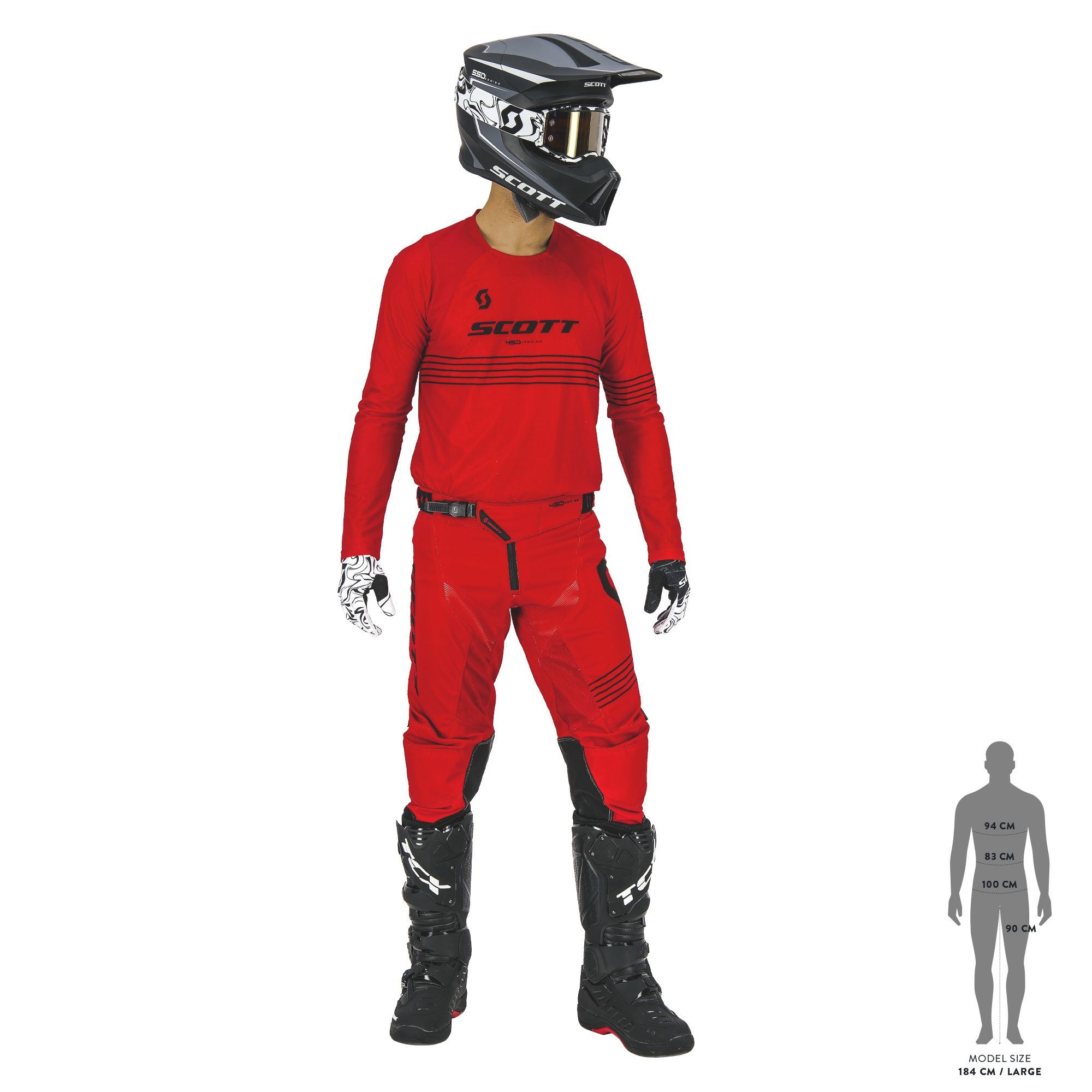 SCOTT 450 Angled Light Jersey